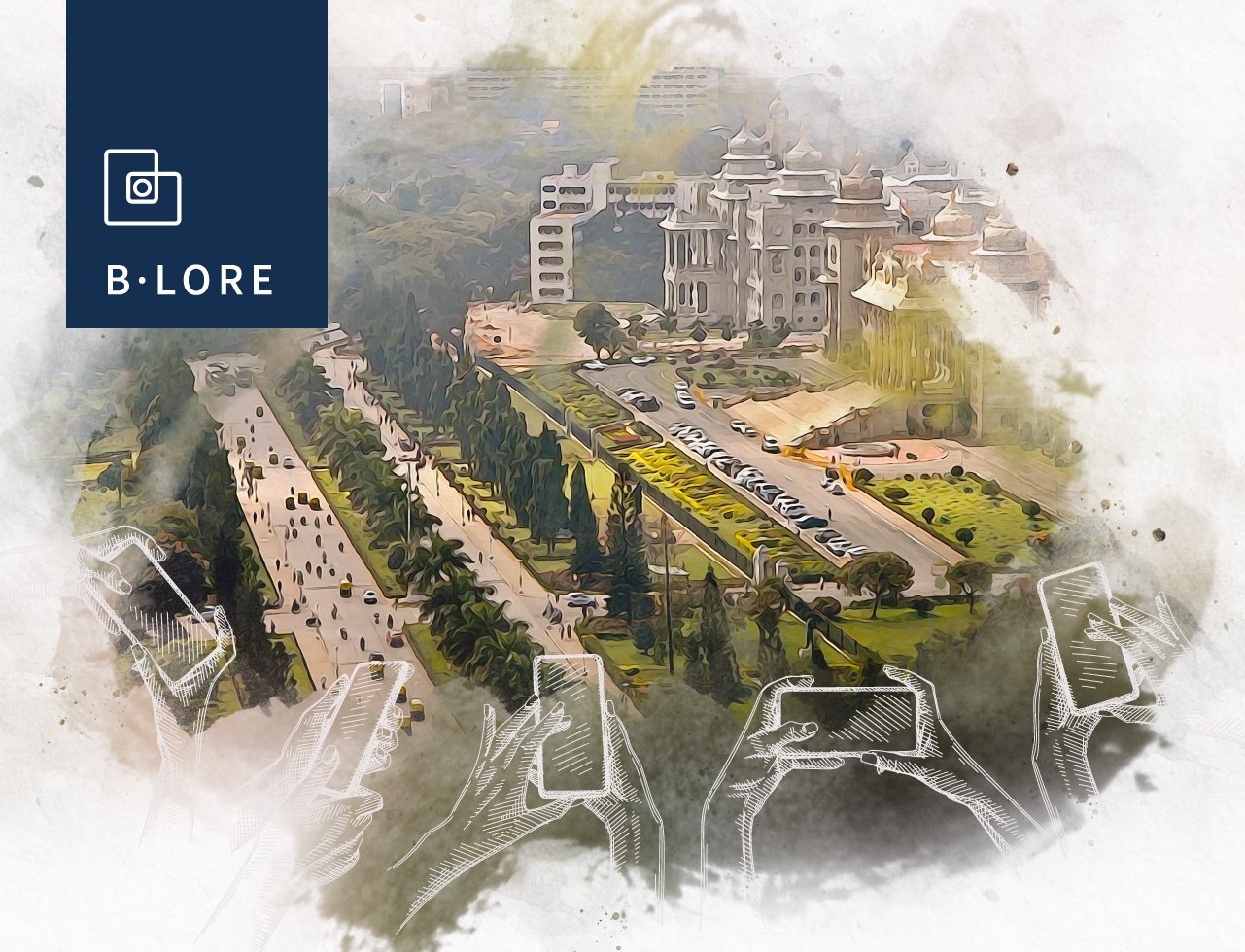 A Mobile and The City - Bangalore International Centre